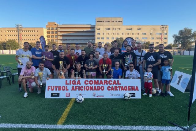 La liga comarcal de fútbol aficionado de Cartagena clausura la ...