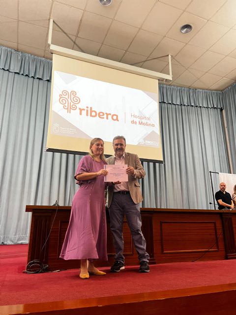 Reconocimiento a Ribera Hospital de Molina por su destacada participación en el Programa ...