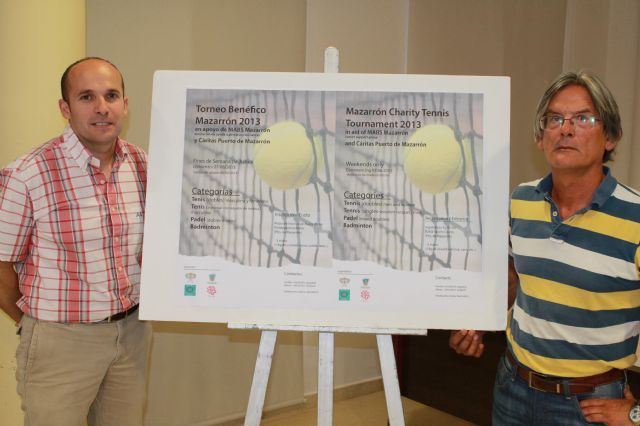 Torneo benéfico de tenis en apoyo de "MABS Mazarrón" y Cáritas de ...