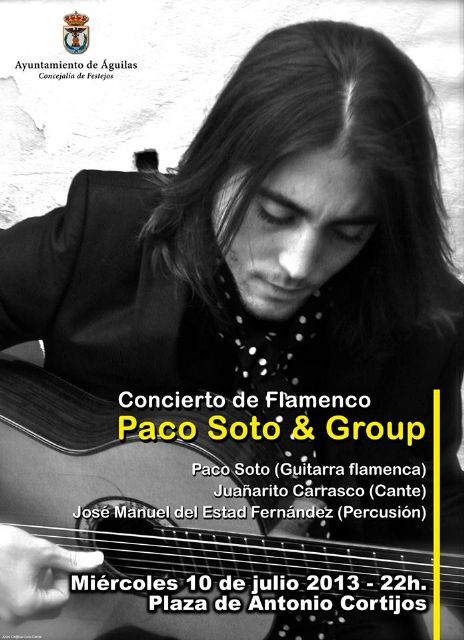 Concierto Flamenco de Paco Soto & Group - Águilas - murcia.com