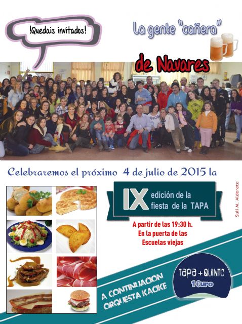 Navares celebra este sábado la IX edición de su Fiesta de la Tapa ...